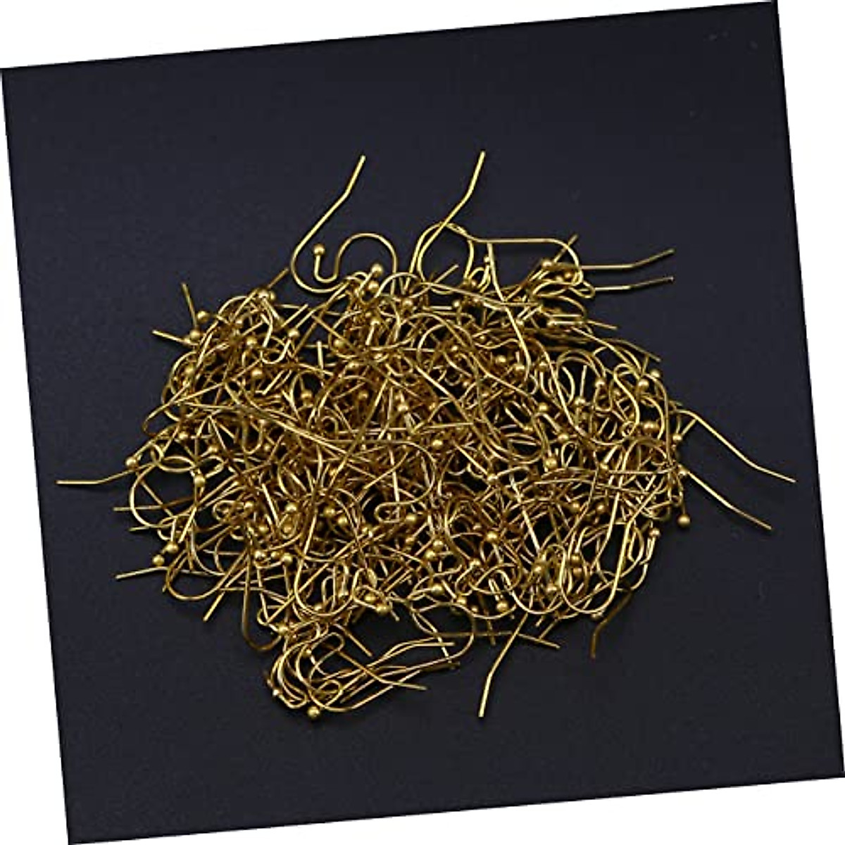 TEHAUX 200pc Earring Wire Hooks for Jewelry Making DIY Earrings Kit Beaded Studs Ear Hooks for Earrings Ear Plug Jewelry Accessories