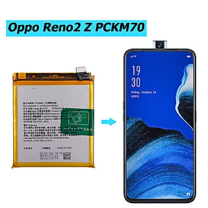 Vvsialeek BLP737 Replacement Battery Compatible with Oppo Reno2 Z PCKM70, PCKT00, PCKM00, CPH1945, CPH1951, PCKM80 with Toolkit