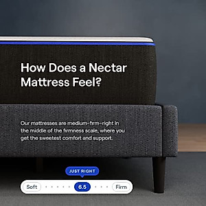 Nectar California King Mattress - 365 Night Home Trial - Gel Memory Foam Mattress - CertiPUR-US Certified Foams - Forever Warranty