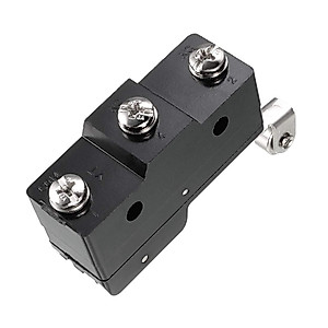 uxcell Z-15GW2-B 1NO + 1NC Long Hinge Roller Lever Micro Action Switch
