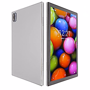 RTLR 10.1in Tablet, 8 Core CPU 2.4 5G WiFi for Android 11 Dual Band Tablet for Learning (US Plug)