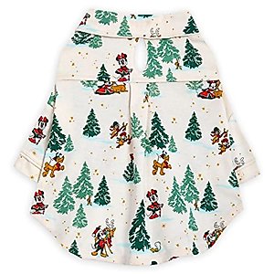 Disney Mickey Mouse and Friends Holiday Sleepwear for Pets Size XL PET