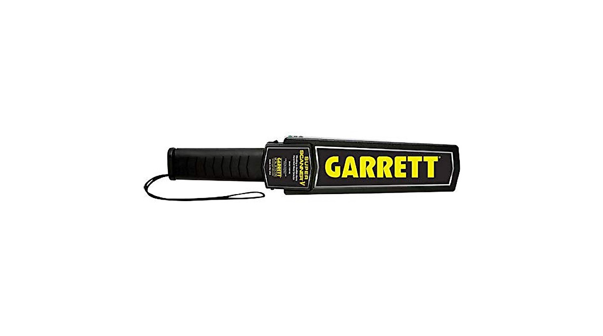 Garrett Super Scanner V Metal Detector - High Sensitivity Security Tool