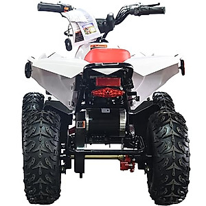 MotoTec E-Bully 36v 1000w ATV White
