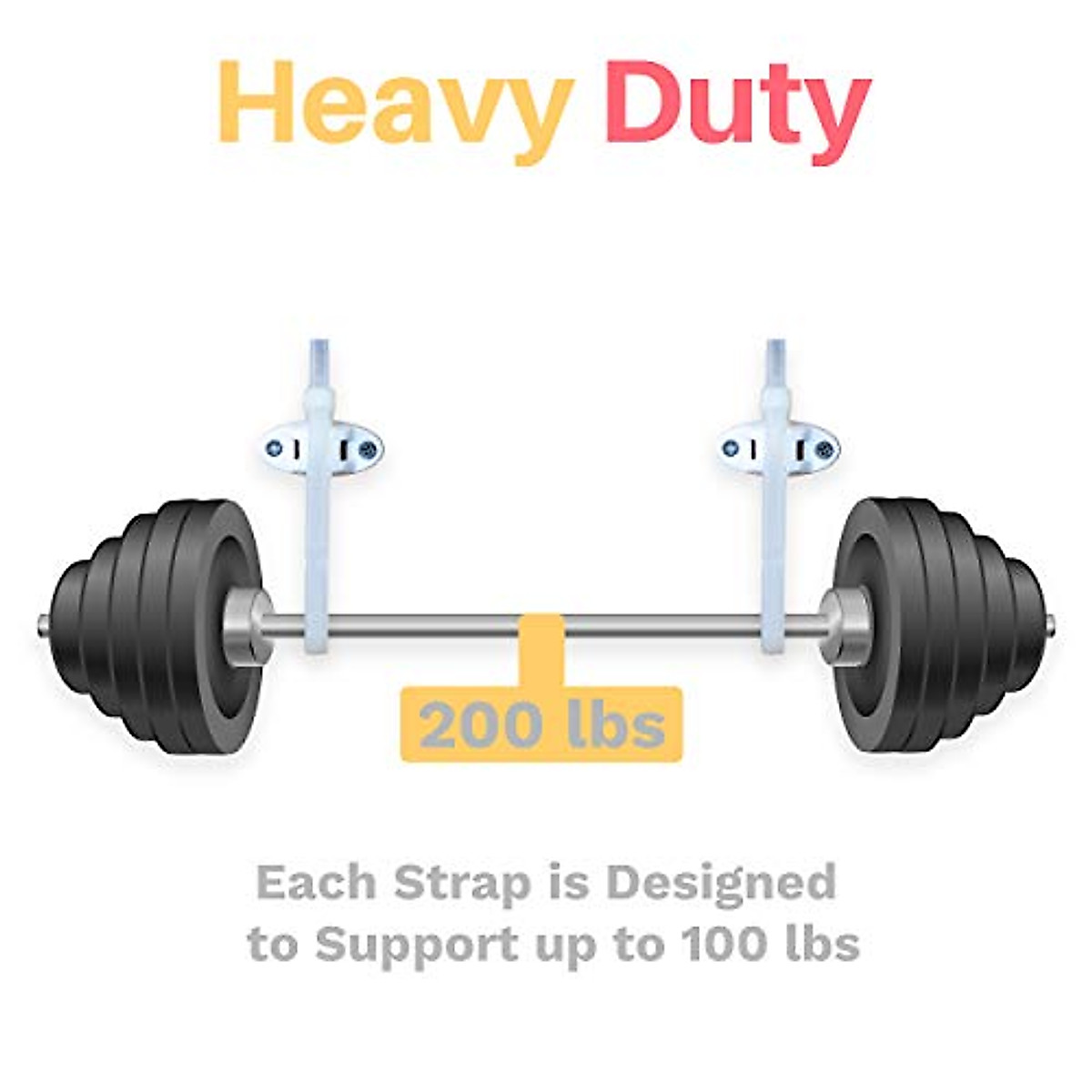 Inaya 12-Pack Heavy-Duty Anti-Tip Furniture Straps- Home Furniture Wall Anchors for Baby Proofing Dressers, Cabinets, Closets, Bookshelves and TVs - Child Safety Earthquake Secure Mount Anchors