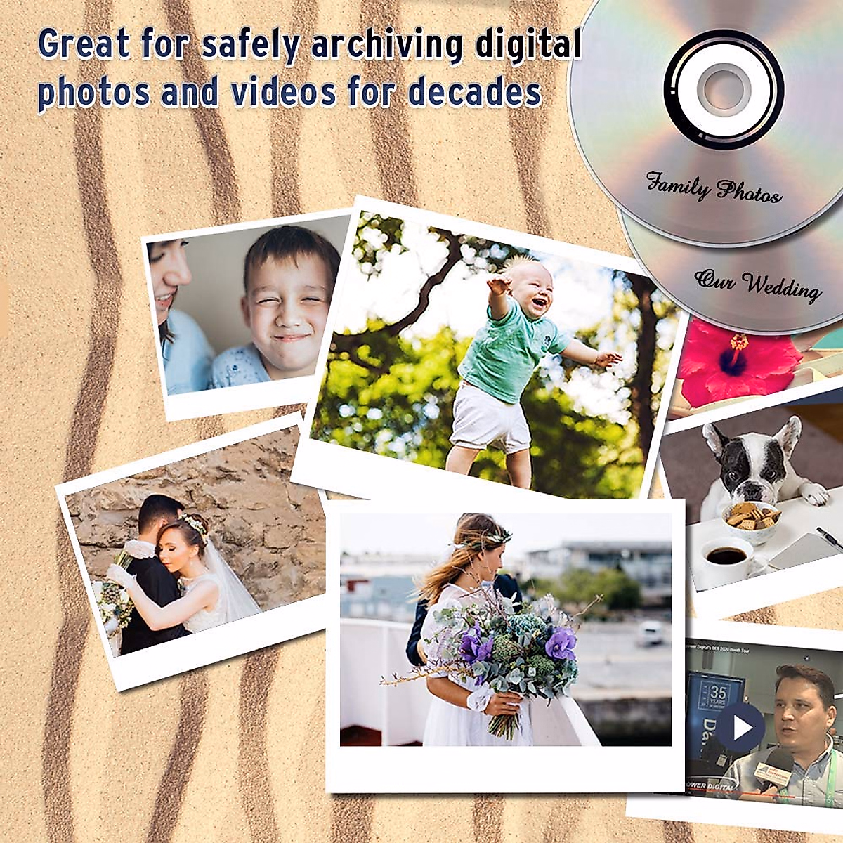 Optical Quantum DVD-R 4.7GB 16x Shiny Silver Top Media Disc - 100 Disc Spindle (FFP) OQDMR16ST-BX