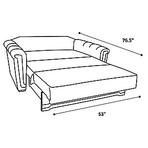 Istikbal Multifunctional Furniture Living Room Sofa Bed Victoria Collection (Valencia Grey)