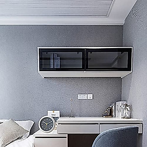 Bathroom Waterproof Wall Clock, Indoor Wall Clock with Suction Cup, Quartz Movement, Plastic Frame, Flexible Choice for Hanging Or Standing, Modern Silent Small Wall Clock for Living Room and Kitchen