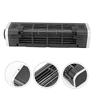 Mikikit Cold Fan Desk Fan Laptop Stands Laptop Cooler USB Powered Fan Laptop Stand for Lap Portable Laptop Stand Desktop Fan Notebook Cooler Large Air Volume Heat Sink Cooling Base Bracket