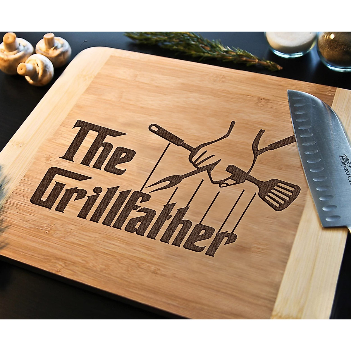 Personalized Dad Cutting Board Gift For Father Custom Cutting Board Fathers Day Engraved Chopping Board