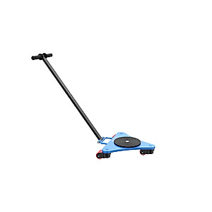 Amarite Machine Skates - Heavy Duty 2t Machinery Skates with 4400lbs Capacity and 3 Swivel Rollers for Warehouse and Workshop Transport - Machine Skate and Equipment Dolly Skate