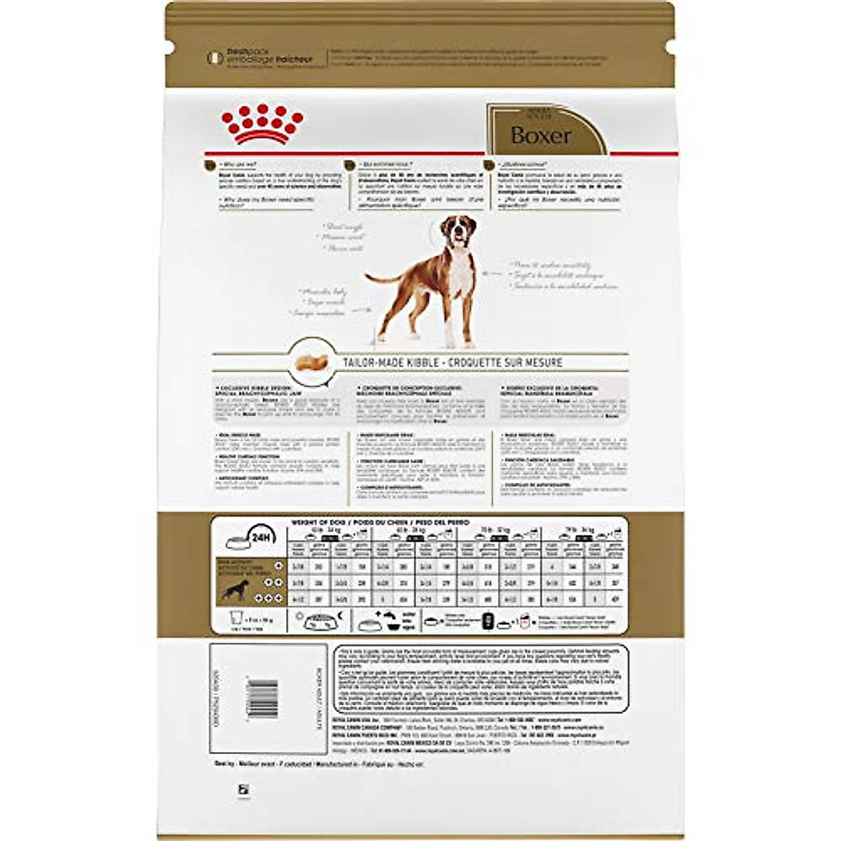 Royal Canin Boxer Adult Dry Dog Food, 30 lb bag