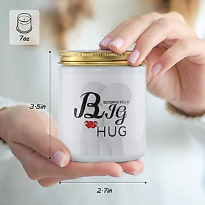 Panspace Candles Gifts for Women,Thinking of You Gifts Scented Candles Feel Better Cheer Up Best Friend Candle Gifts Relaxing Friendship Gifts for Women Birthday Christmas Candles(7oz)