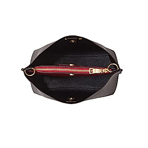 COACH Mollie Bucket Bag 22 In Signature Canvas Brown/Black