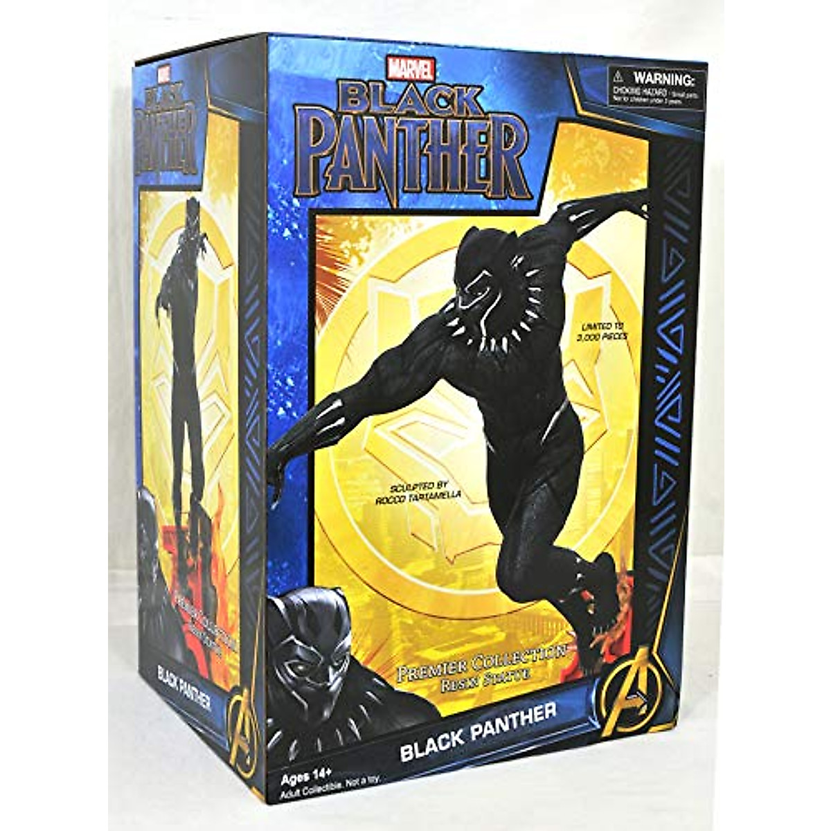 DIAMOND SELECT TOYS Marvel Premier Collection: Black Panther Movie Resin Statue
