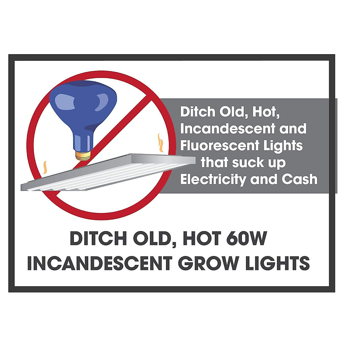 SmokePhonics Green Spectrum LED Hydroponic Stasis Night Cycle Plant Light