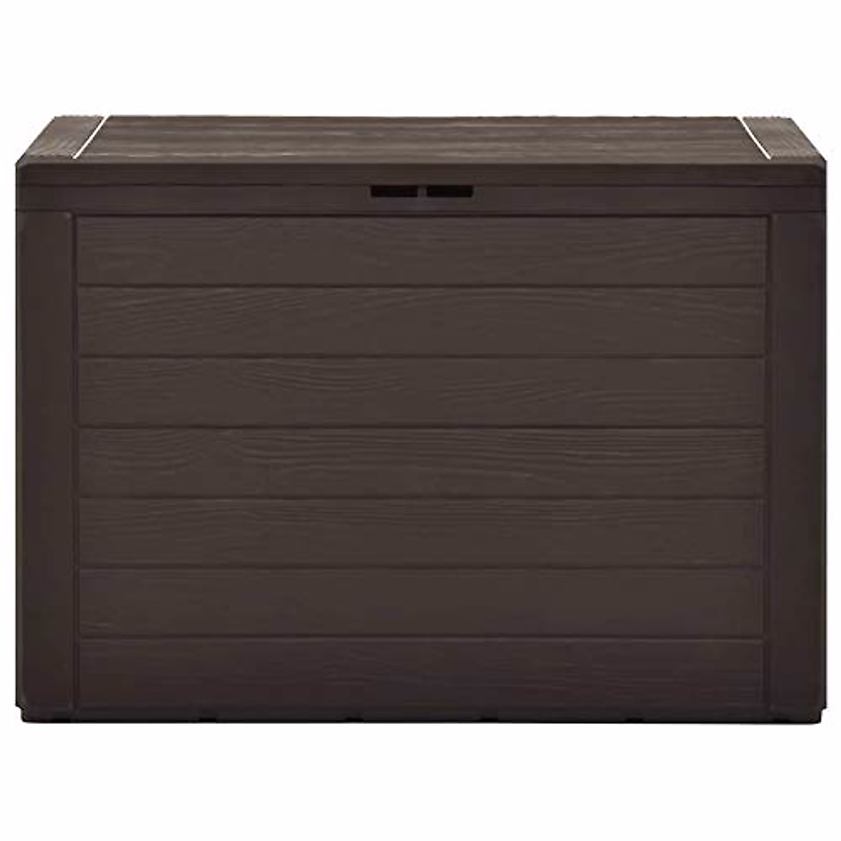 Tidyard Garden Storage Box Storage Cabinet 50.2 Gal Deck Box Garden Organizer Toolbox for Patio, Lawn, Poolside, Backyard Outdoor Furniture 38.7 x 17.3 x 21.7 Inches (W x D x H)