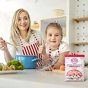 Himalayan Pink Salt 5 lbs Coarse Grain Bulk Bag - Hymalain Pure Gourmet Crystals - Himilian 100% Natural - Contains 84 Minerals -Suitable for Body Bath Scrubs Table Salt Grinder & Salt Mills - Kosher