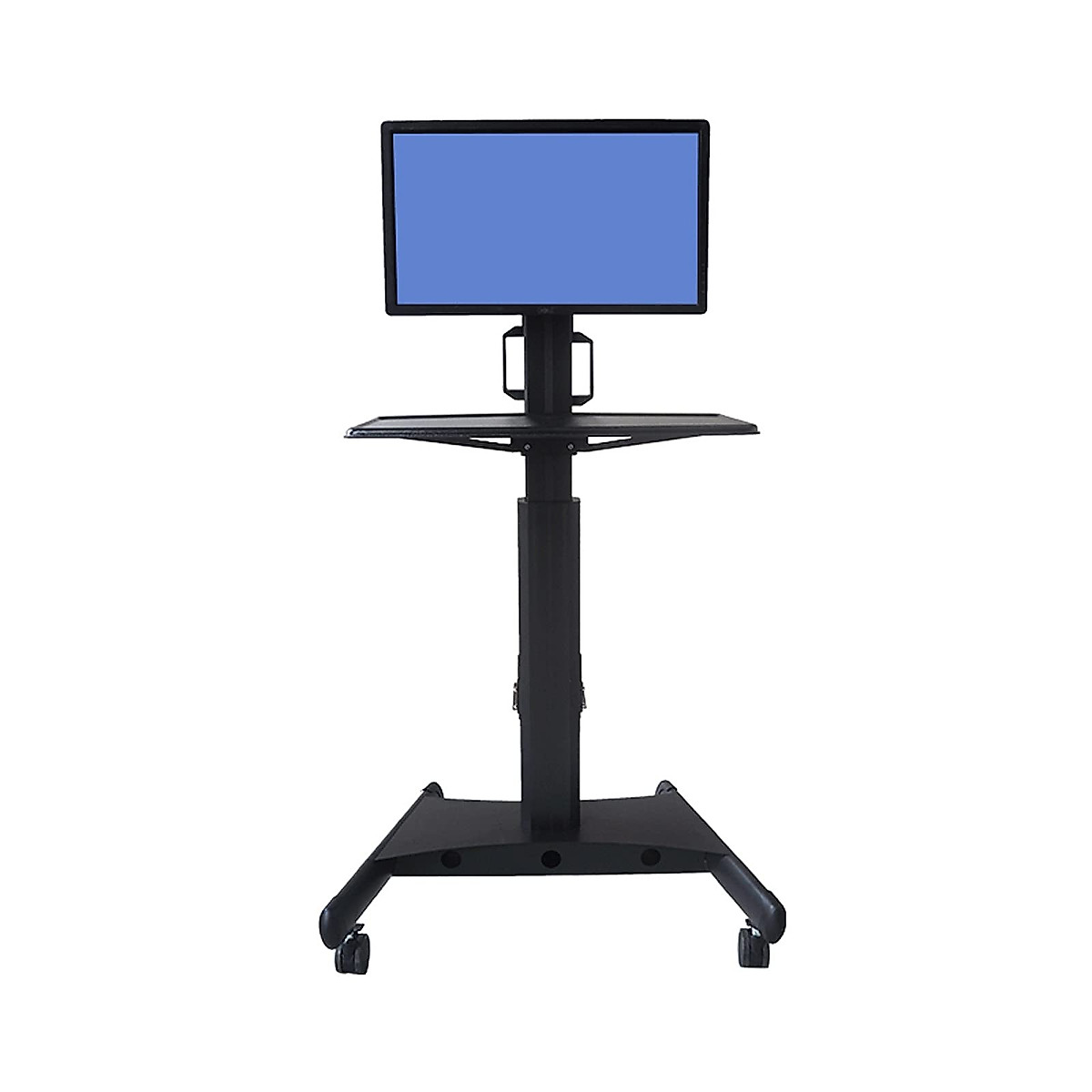 TOMYEUS Mobile Monitor Cart: Adjustable & Portable Stand