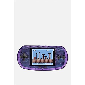 Typo Vintage Gamer Mini Console, Purple Translucent