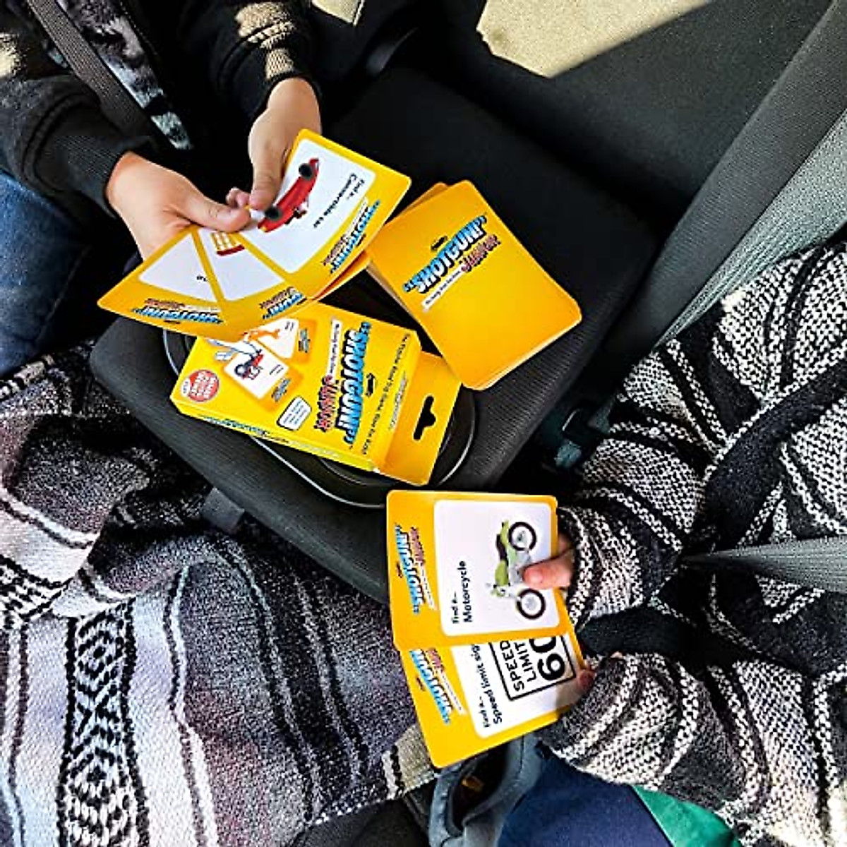 WHAT DO YOU MEME? Shotgun Junior - The Family Road Trip Game for Kids