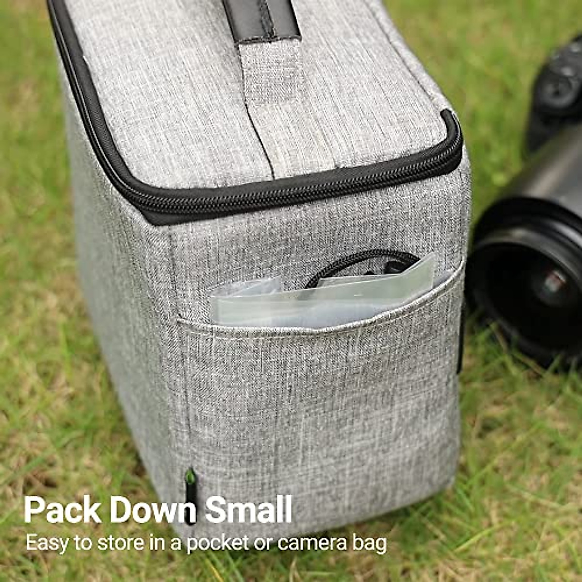 2 Pack Camera Lens Rain Cover Raincoat Clear Sleeve Protector for Sony A7R A7S A7C A6600 A6500 A6400 A6300 A6100 A6000 Nikon Z7II Z6II Z7 Z6 Z5 Z50 D780 D7500 D5600 D3500 Coolpix P950 P1000 B600 B500