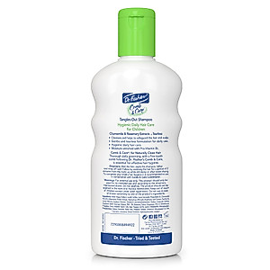 Dr. Fischer Kids Curly Hair Care Set - Tearless Shampoo, Conditioner & Rinse-Free Hair Cream