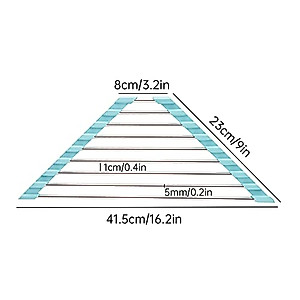 Tomorotec Aqua Triangle Roll-Up Dish Drying Rack for Sink Corner - Small, Foldable, Stainless Steel, Multipurpose Kitchen Drainer Caddy, Trivet, Rustproof Organizer, Storage Shelf and Space Saver