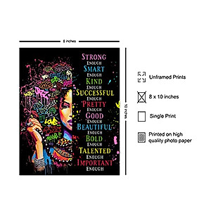 African American Women, African American Woman, Black Women, Black Woman - Black Wall Art - African American Wall Art - Motivational Poster - Inspirational Wall Decor - Affirmation Wall Decor