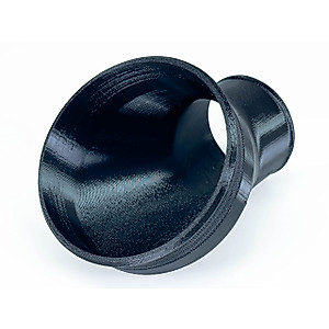 Angled Reducer 4” to 2-1/2”, Connect Shop Vac to Dust Collection Port (4in to 2.5in), Adapter Converter, 45-Degree Elbow, Attach Woodworking Dust Chute to Vacuum Hose, R4520 R4512 (4" to 2-1/2")