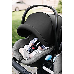 Clek Liing Infant Car Seat, Railroad (Flame Retardant Free)