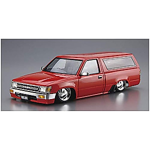 Aoshima Bunka Kyozai 1/24 The Model Car Series No.59 Toyota YN86 Hilux New Old School 1995 Model Car