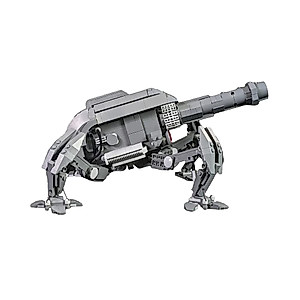 J-1 Proton Cannon Building Kit, Cclone Robot Artillery Building blocks Mecha Toy, Movie Confederacy Wars Series Weapon Collection Model (923pcs)