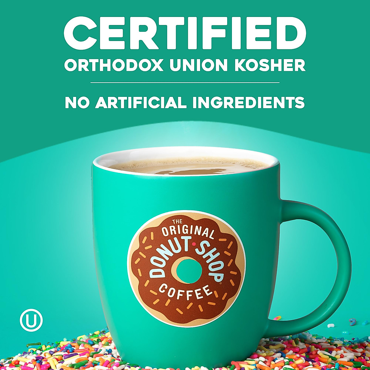 The Original Donut Shop Keurig Single-Serve K-Cup Pods, Regular Medium Roast Coffee, 72 Count