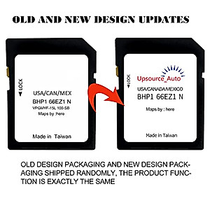 SD Card GPS Navigation Map BHP1-66-EZ1N Compatible with Mazda: 3, 6, Cx3, Cx9, Cx5. USA/CAN/MEX Maps Accessories Sport/Touring/Grand Touring (BHP166EZ1N), Black