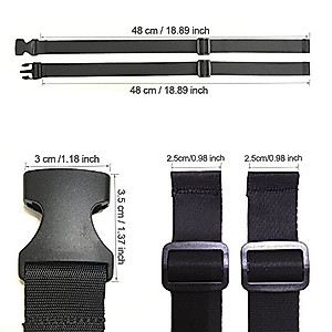 ZARPMA Baby 2 Point Safety Belt,Safety Harness for Child Kid Safe Strap for Old Version IKEA Antilop High Chair