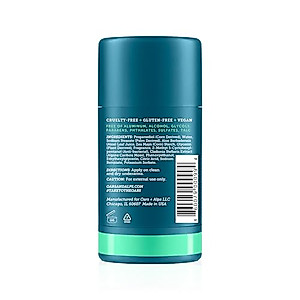 Oars + Alps Aluminum Free Deodorant for Men and Women, Dermatologist Tested and Made with Clean Ingredients, Vegan, Travel Size, Eucalyptus Spearmint, 1 Pack, 2.6 Oz