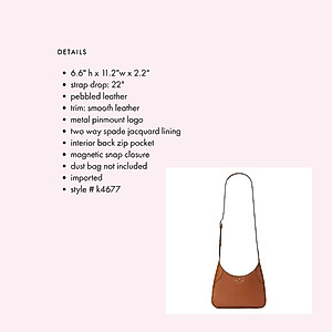 Kate Spade New York Aster Leather Crossbody, Shoulder Bag, Black