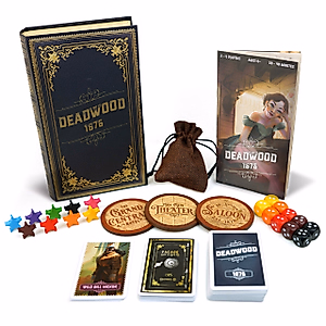 Façade Games Dark Cities Collection - 4 Game Set Including Salem 1692, Bristol 1350, Tortuga 1667, and Deadwood 1876