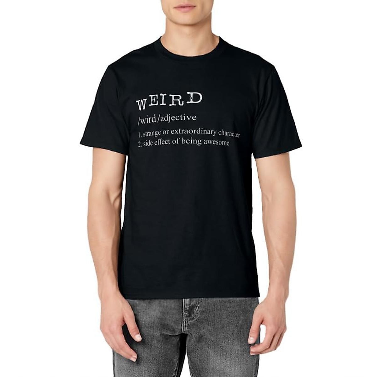 Funny Weird Dictionary Definition Gift Design for Weirdos T-Shirt