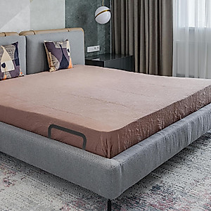 PRETYZOOM Non Mattress Retainer Bar for Full Bed Frames Metal Mattress Stabilizer Slide Stopper Prevents Mattress Sliding with Easy Installation Furniture Stoppers for Secure Sleep