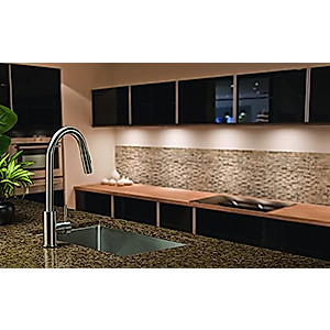 Lippert Components Flow Max Bullet Pull-Down Kitchen Faucet with Toggle Stream/Spray Options, 304-Grade Stainless Steel Construction for Residential Homes or RV Kitchens - 719333