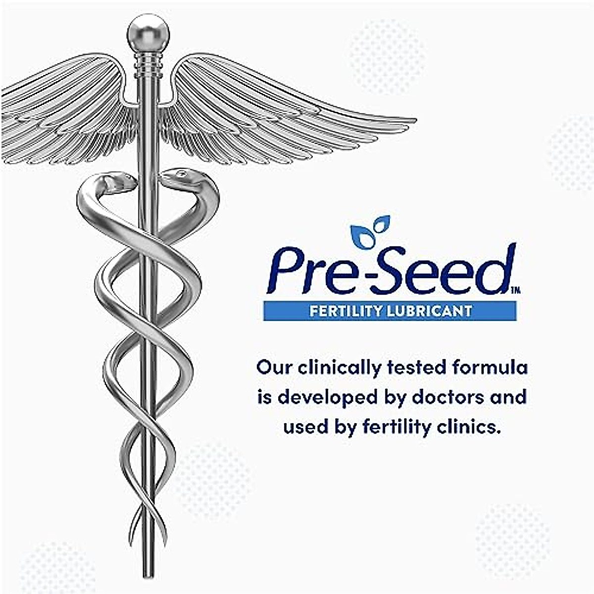 Pre-Seed Fertility Lubricant, For Use by Couples Trying to Conceive
