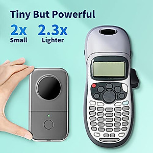 Phomemo Label Makers for Small Business, D30 Label Maker Machine with Tape 12mm 0.47 White for Organizing, Bluetooth Wireless Small Label Maker Thermal Sticker Printer Home School Office Supplies