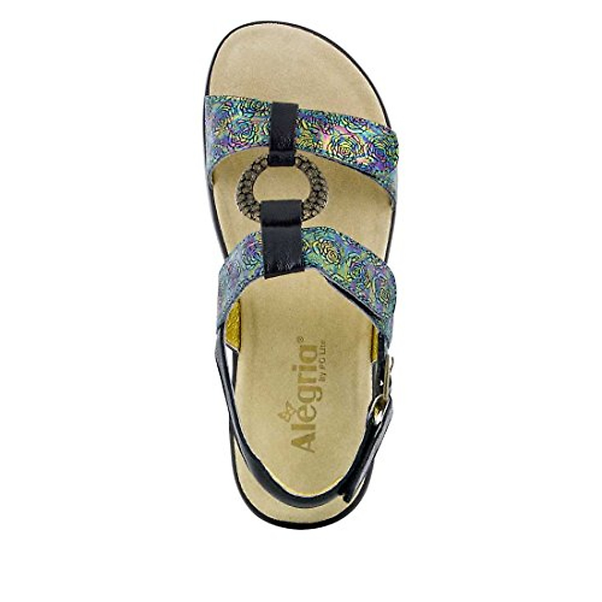Alegria Womens Julie Abalone Rose Sandal - 36 M