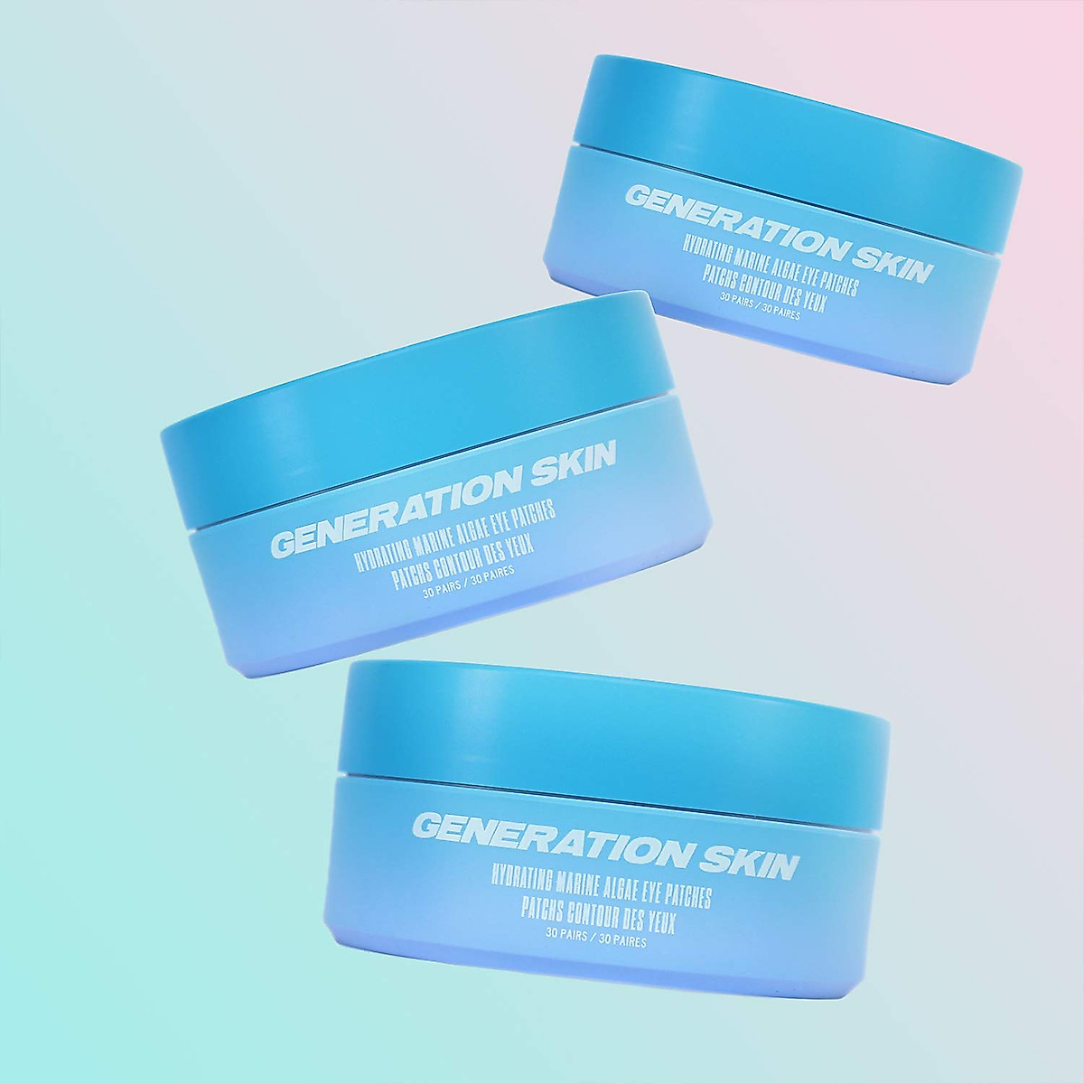 GENSKIN Generation Skin Hydrating Marine Algae Eye Patches | Hydrate, Plump, Brighten Eye Area 180g/6.34 Oz - 30 pairs