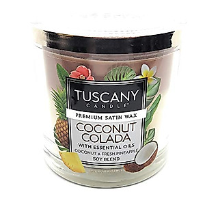 Coconut Colada Premium Satin Wax Soy Blend Candle