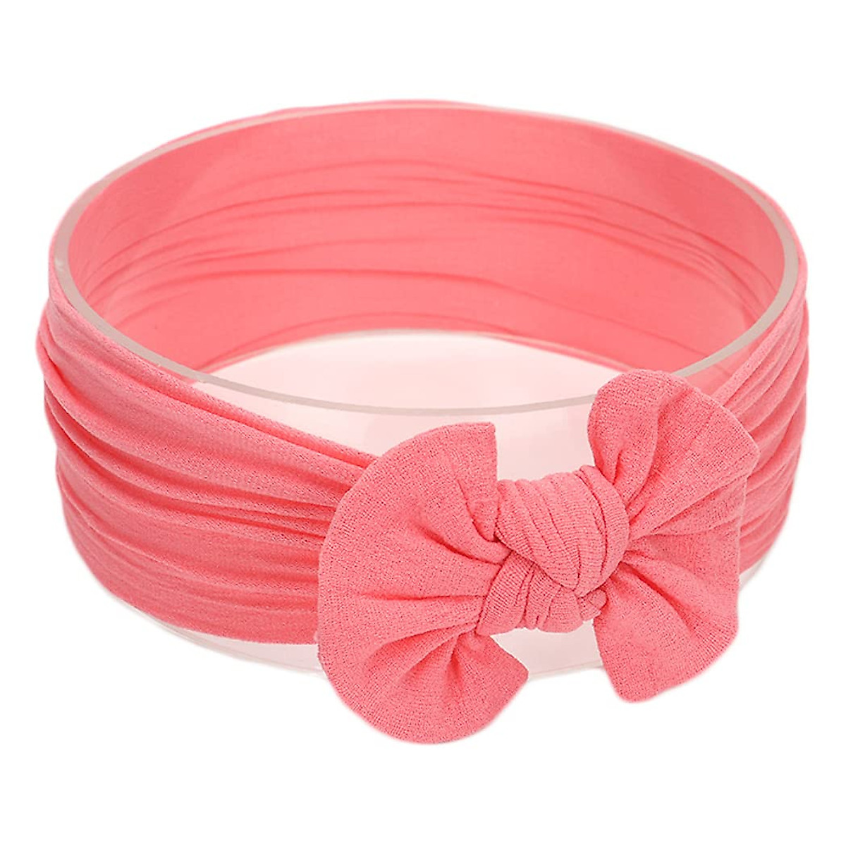 DANMY Baby Girl Nylon Headbands Newborn Infant Toddler Hairbands Knotted Children Soft Headwrap Hair Accessories