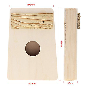 YiPaiSi 10 Keys Kalimba Thumb Piano, Portable Likembe, Mbira Finger Piano, Kalimba Sanza Finger Hand Thumb, Birthday Gift For Kids Adult Beginners