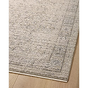 LOLOI Amber Lewis Alie Collection ALE-03 Taupe/Dove 11'-6'' x 15'-7'', 0.13'' Thick Area Rug